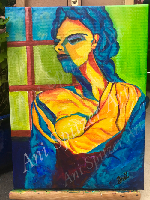 Waiting - Ani Spitzer Art